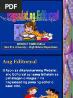 Ano Ang Editoryal | PDF