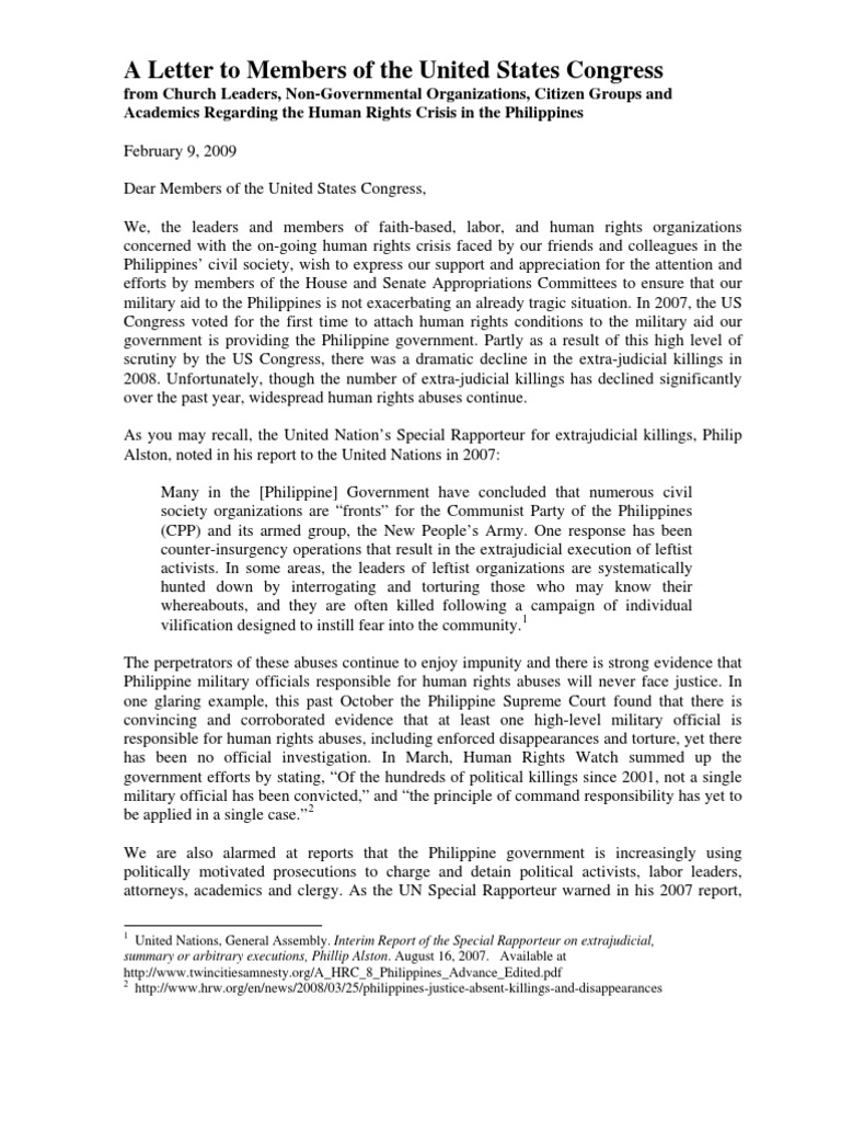 Letter of Concern | PDF | The Reverend | Prosecutor
