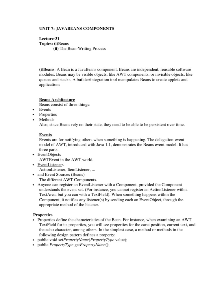 Java Study Material | Download Free PDF | Method (Computer Programming ...