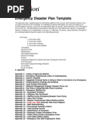 School Disaster Management Contingency Plan | PDF | Emergency ...