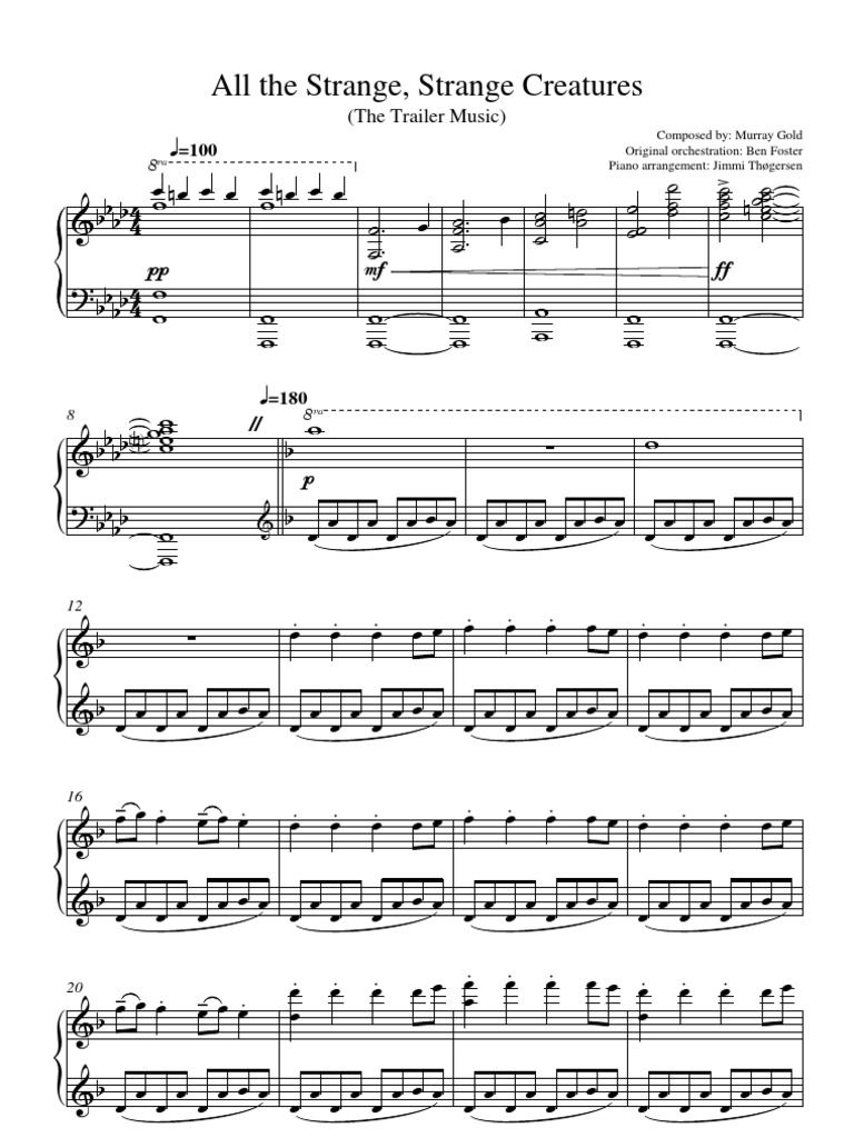 Doctor Who - All The Strange Strange Creatures | PDF