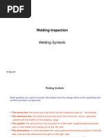 Butt and Groove Weld Symbols Explained | PDF | Welding | Construction