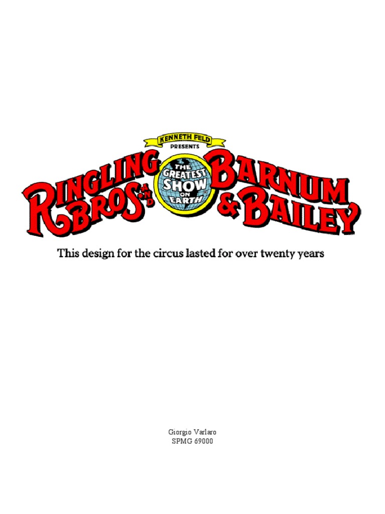 Ringling Brothers Marketing Plan | PDF | Ringling Bros. And Barnum ...