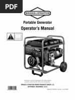 Onan Pro 4000 Generator Operator's Manual | PDF | Motor Oil | Gasoline