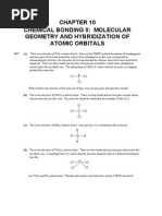VSEPR Lab Activity - ANSWER KEY | PDF | Chemical Bond | Molecules