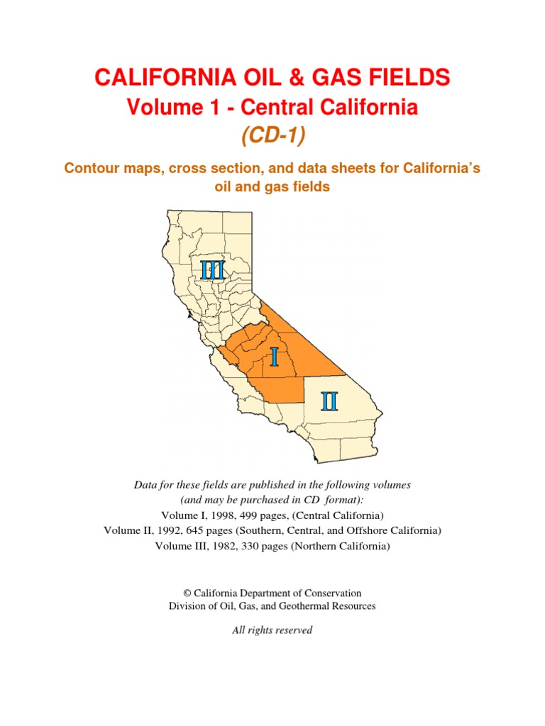 Central California Oil Field Properties | PDF | California | Nature