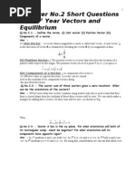 Vectors o Level PDF | PDF | Euclidean Vector | Norm (Mathematics)