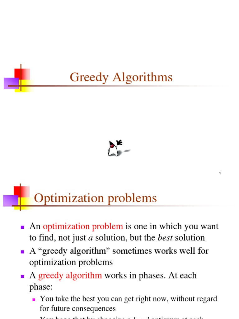 Greedy Algorithm | PDF | Theoretical Computer Science | Discrete ...