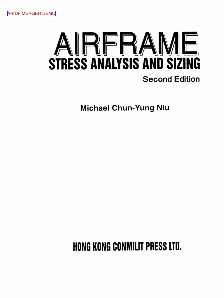 Airframe Stress Analysis & Sizing - Niu | PDF