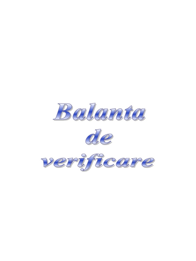 Balanta | PDF