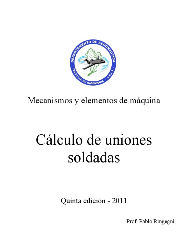 Calculo de Uniones Soldadas | PDF | Soldadura | Construcción