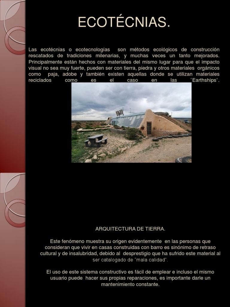 Ecotecnias | PDF