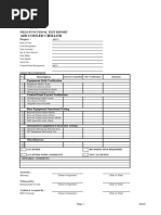 I.Mechanical Remarks: Maintenance Checklist For Fan Coil Unit | PDF ...