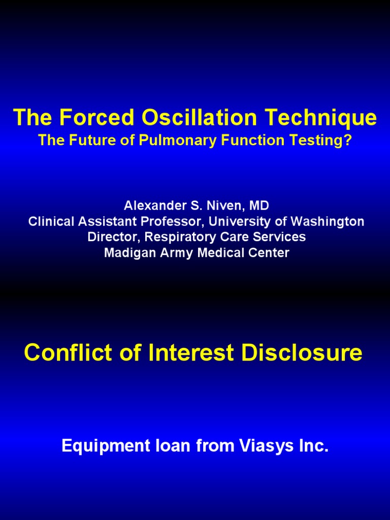 2007 PFTs the Forced Oscillation Technique | Respiratory Tract ...
