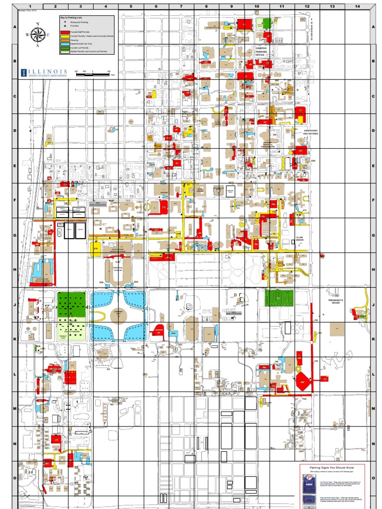 Uiuc Parking Map | PDF | Chess Openings | Abstract Strategy Games