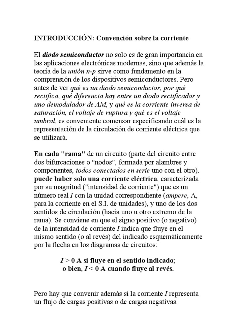 Diodos Como Funcionan | PDF | Diodo | Tubo vacío