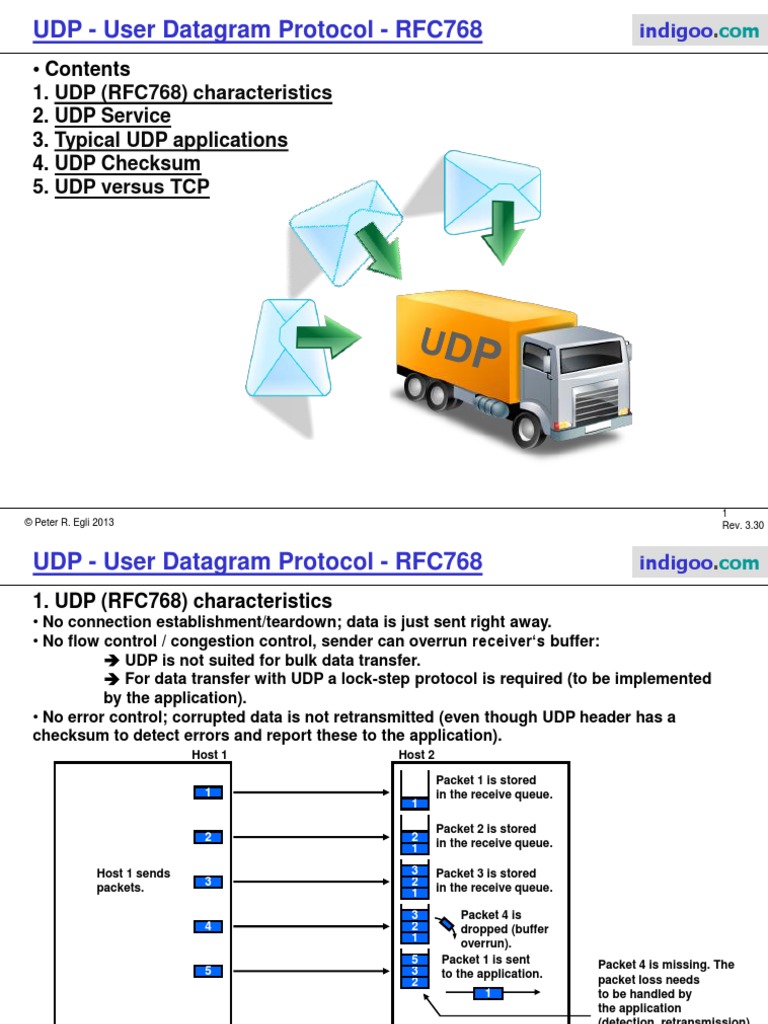 UDP - User Datagram Protocol - RFC768 | PDF | Internet Protocols | Transmission Control Protocol