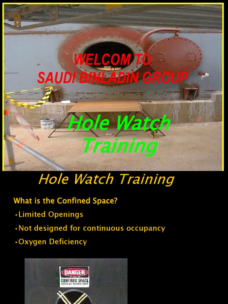Safety Fire Watch Training | PDF | Excavation (Archaeology) | Oxygen