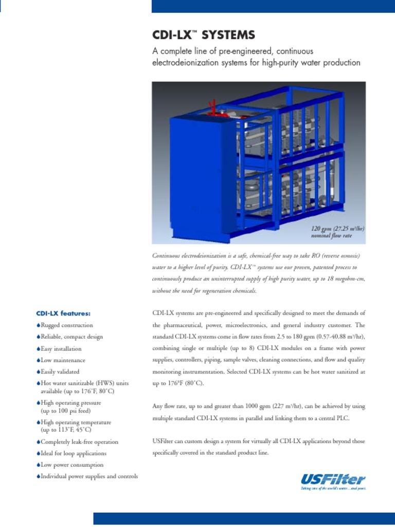 CDI System | PDF | Ion | Chloride