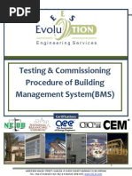 BMS Single Line Diagram & Schedule of Points | Hvac | Elevator