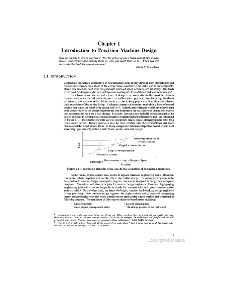 Precision Machine Design | PDF