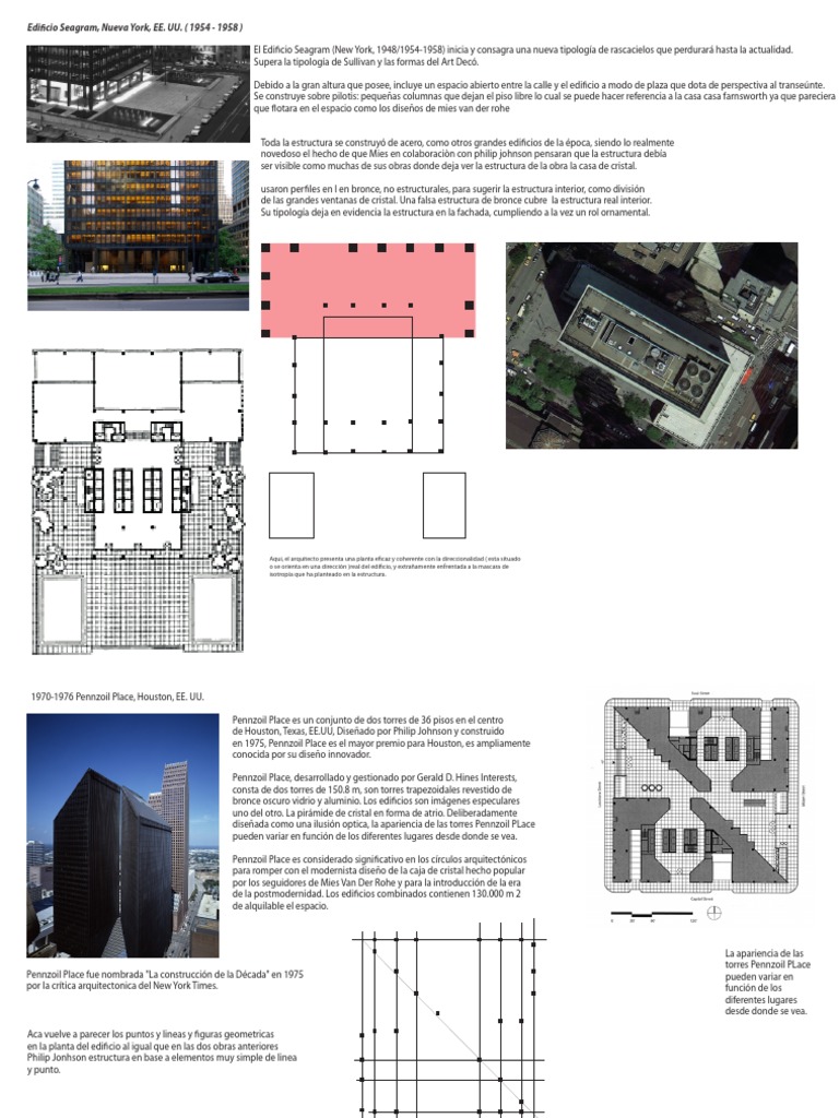 Edificio Seagram | PDF | Diseño | Diseño arquitectonico
