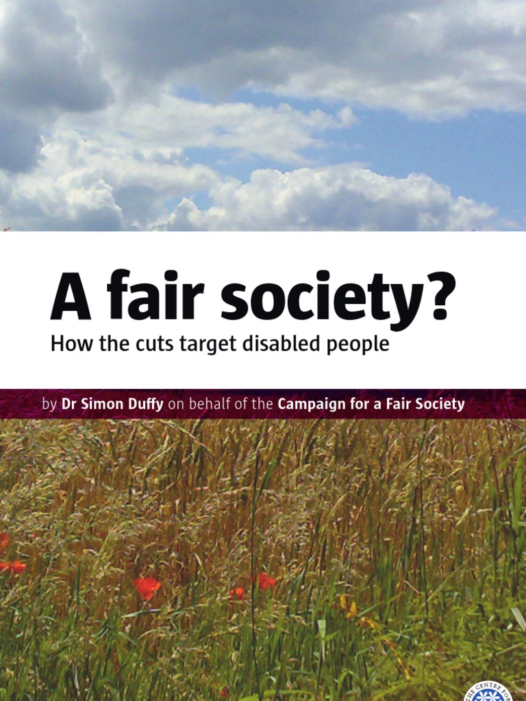 A Fair Society? | Welfare | Economic Inequality