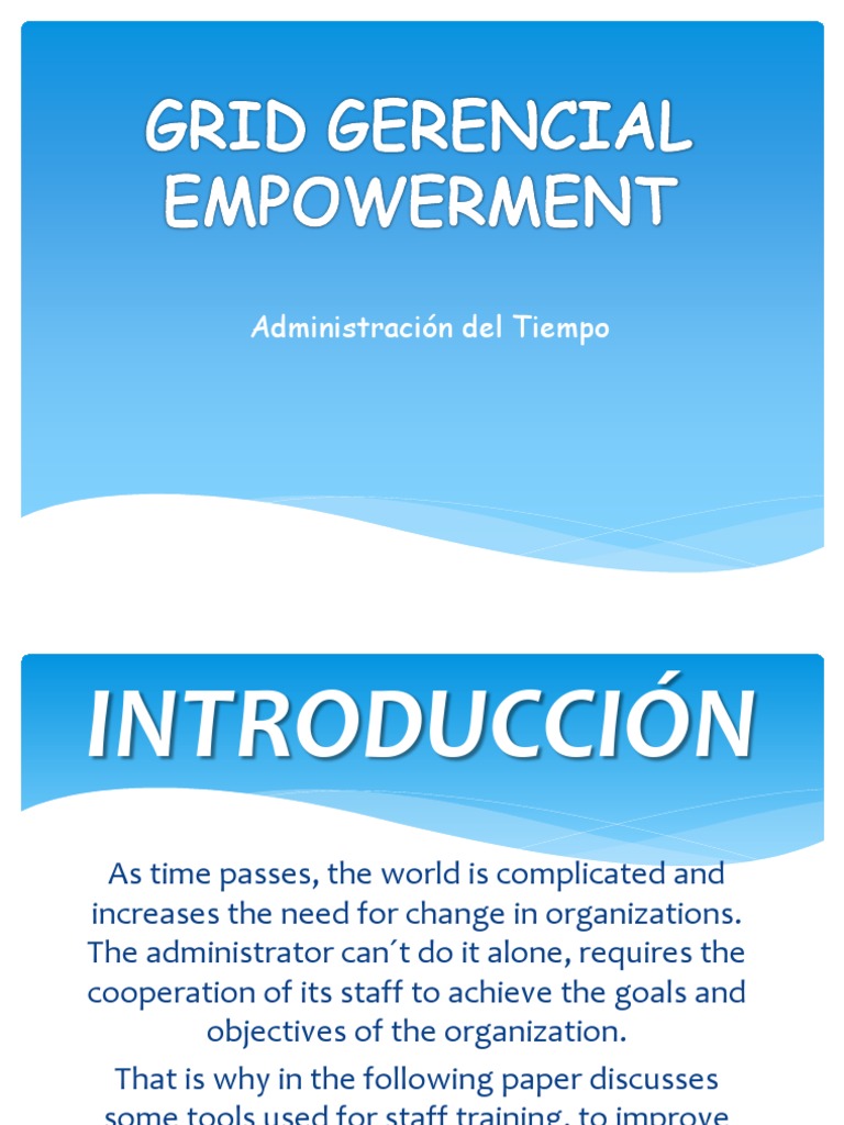 Grid Gerencial-Empowerment | PDF | Humor