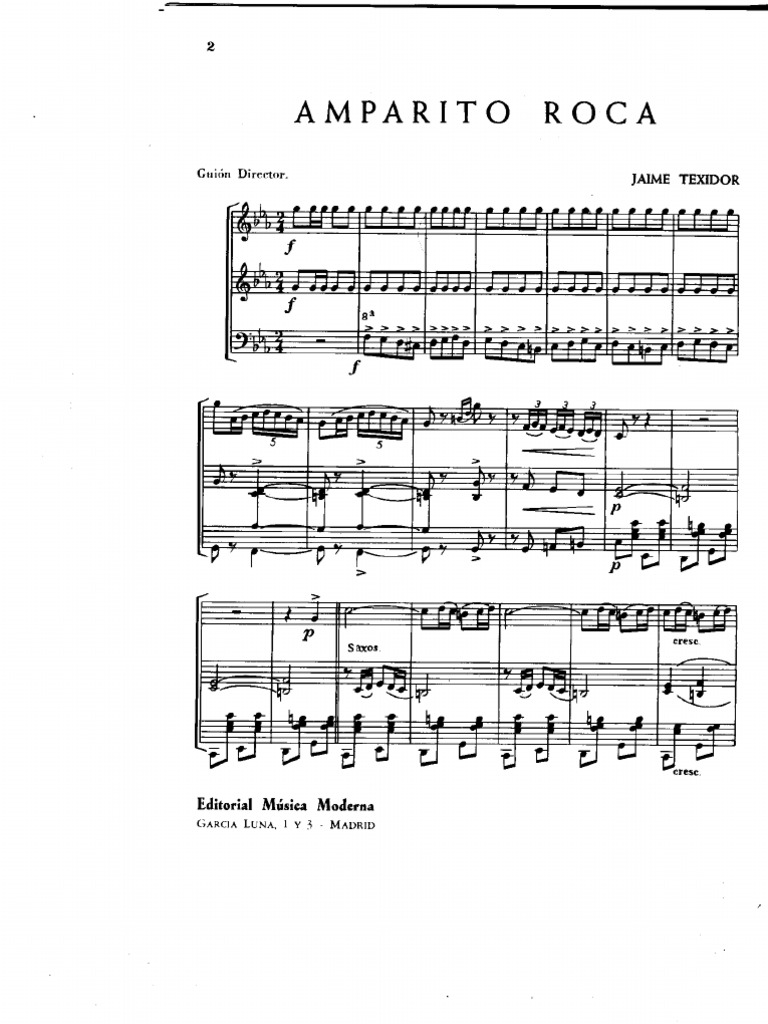 Amparito Roca | PDF