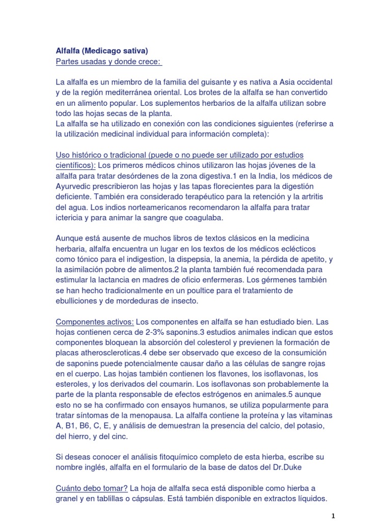 Alfalfa | PDF | Alfalfa | Insectos