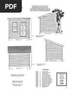 Tree House Plan | PDF | Framing (Construction) | Door
