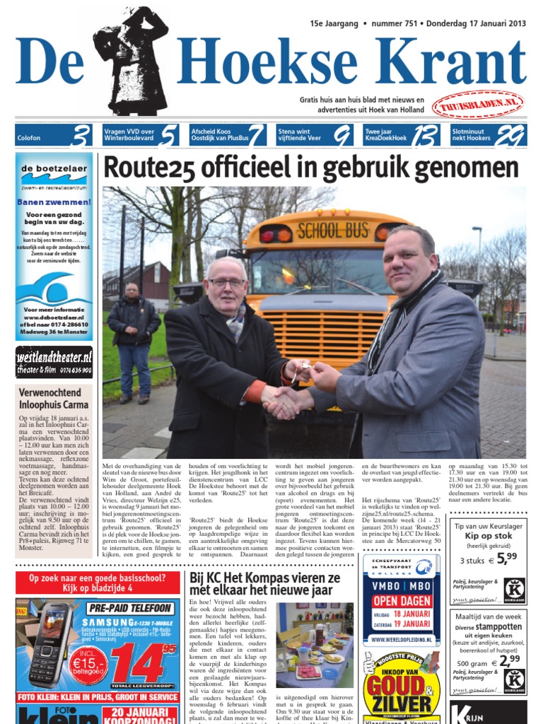 Hoekse Krant Week 03 | PDF