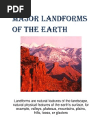 Different Kinds of Landforms (Discription & Picture | PDF | Valley ...