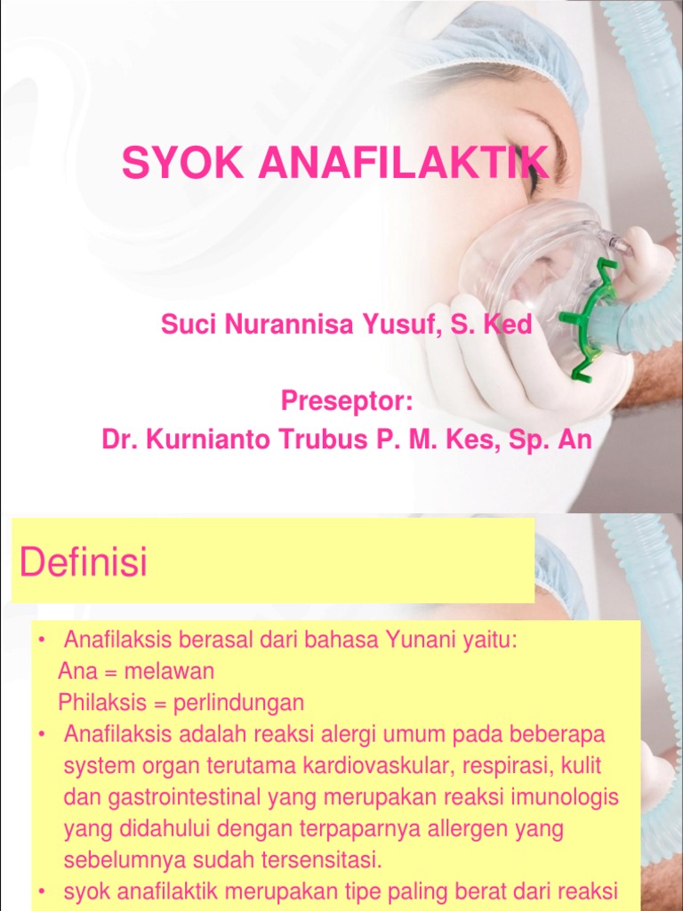 Panduan Syok Anafilaktik | PDF