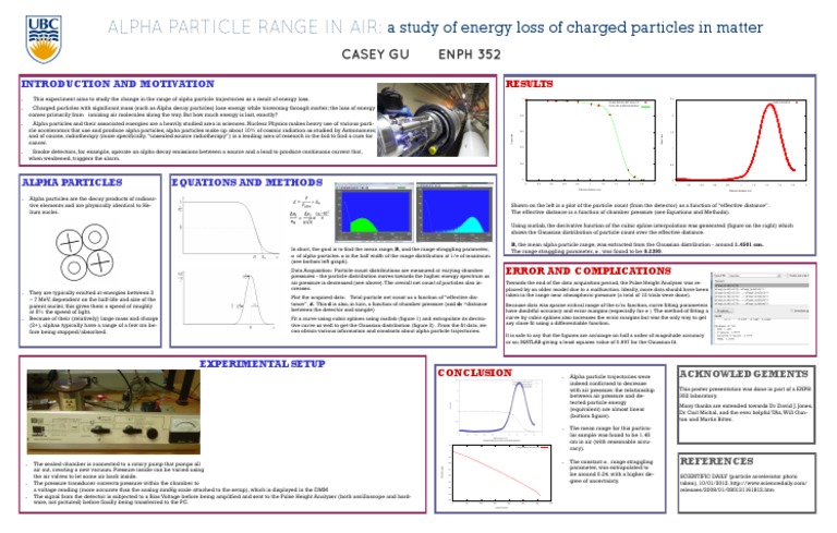 Scientific Poster | PDF | Radioactive Decay | Physics
