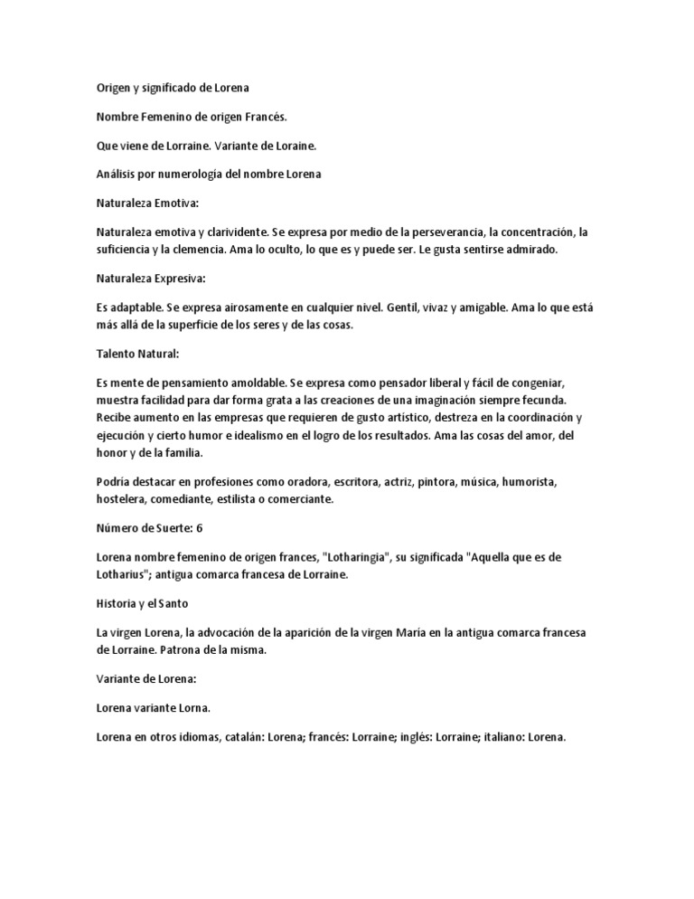 Lorena | PDF | Poesía