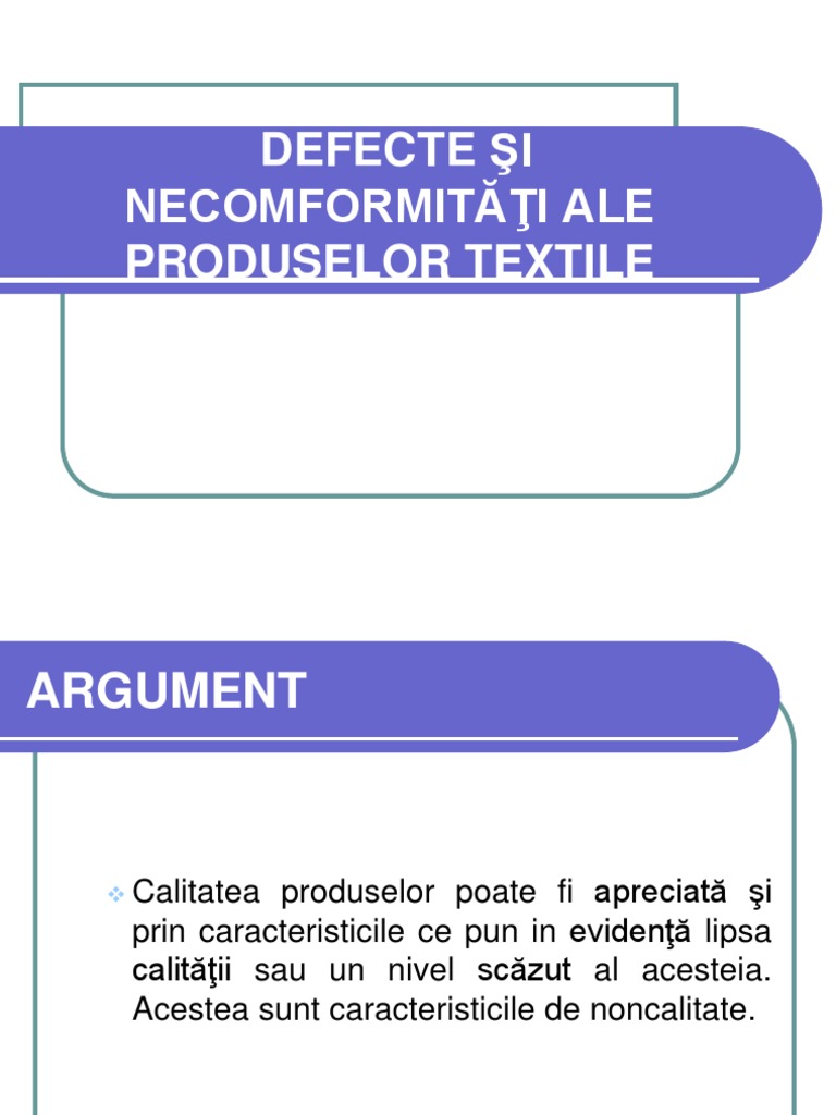 Defecte Si Neconformitati | PDF