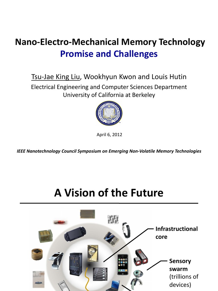 Nano Electro Mechanical Memory Technology | PDF ...
