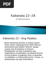 El Filibusterismo Kabanata 23 | PDF