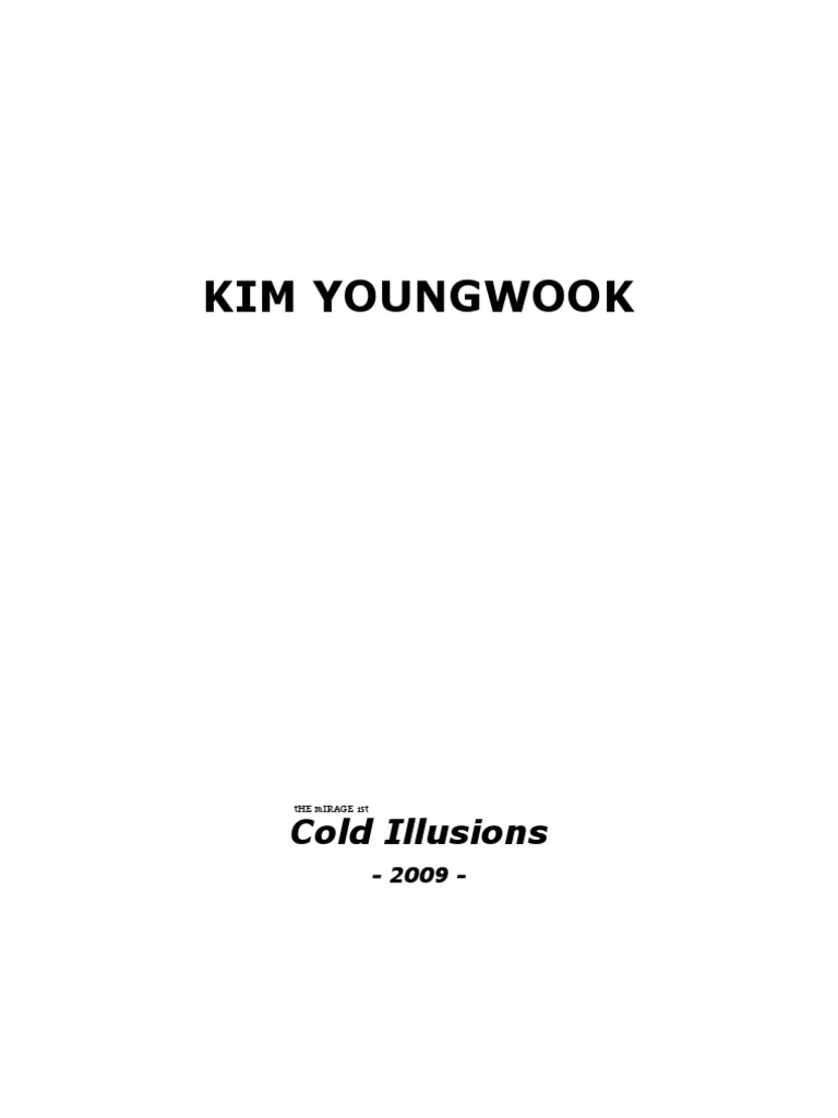 Kim Youngwook Art Work | PDF
