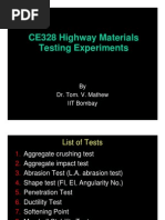 Summary of DPWH Standard Specs and Min Test Requirment | PDF | Asphalt ...