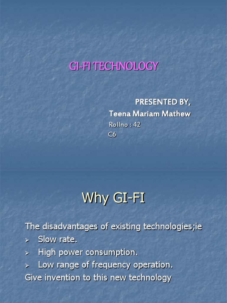 Gifi Technology | PDF