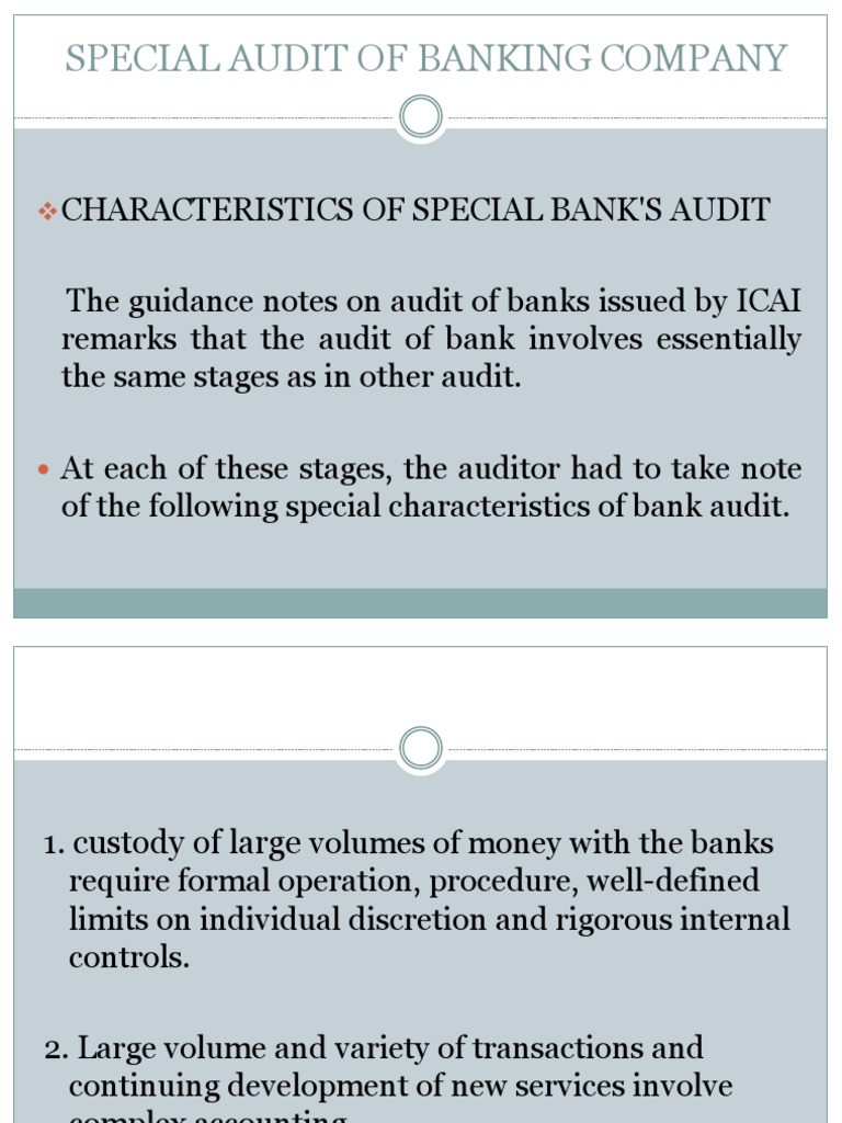 AUDIT | PDF | Reserve Bank Of India | Banks