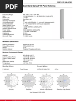 RRU5502 (1800 + 2100) - Technical Specifications Dual | PDF | Lte ...