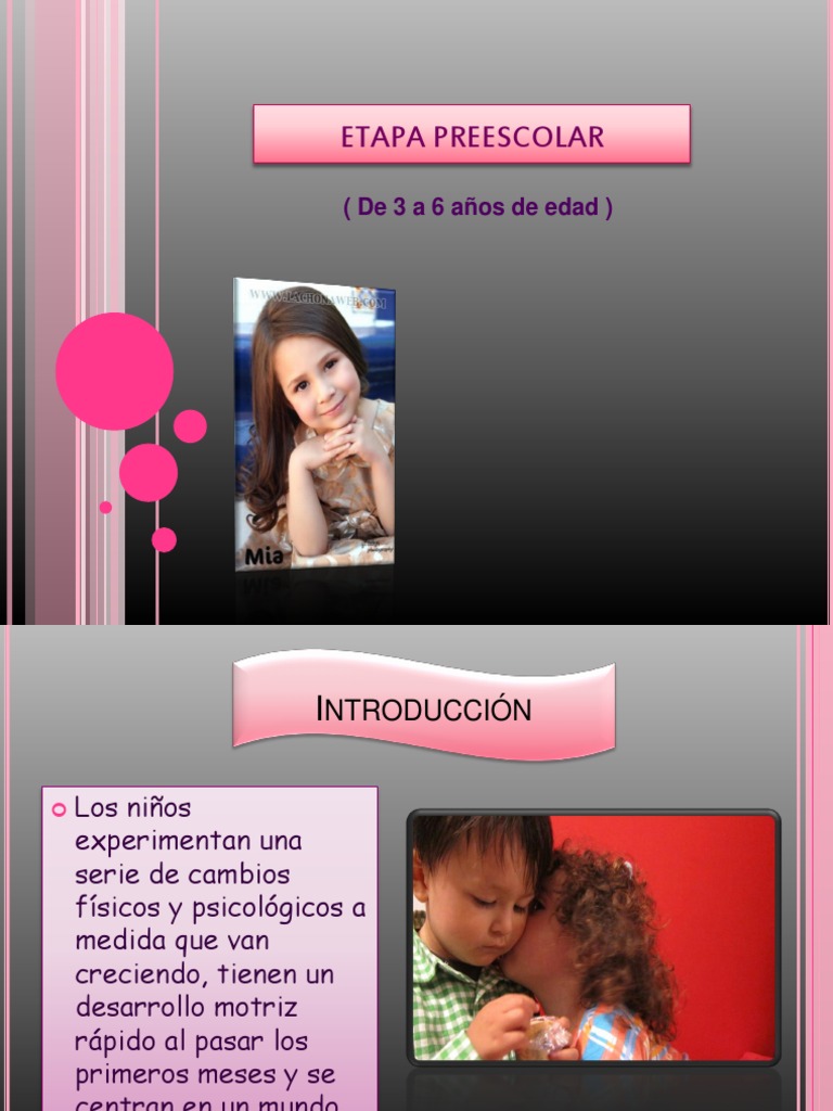 Etapa Preescolar | PDF | Educación de la primera infancia | Memoria