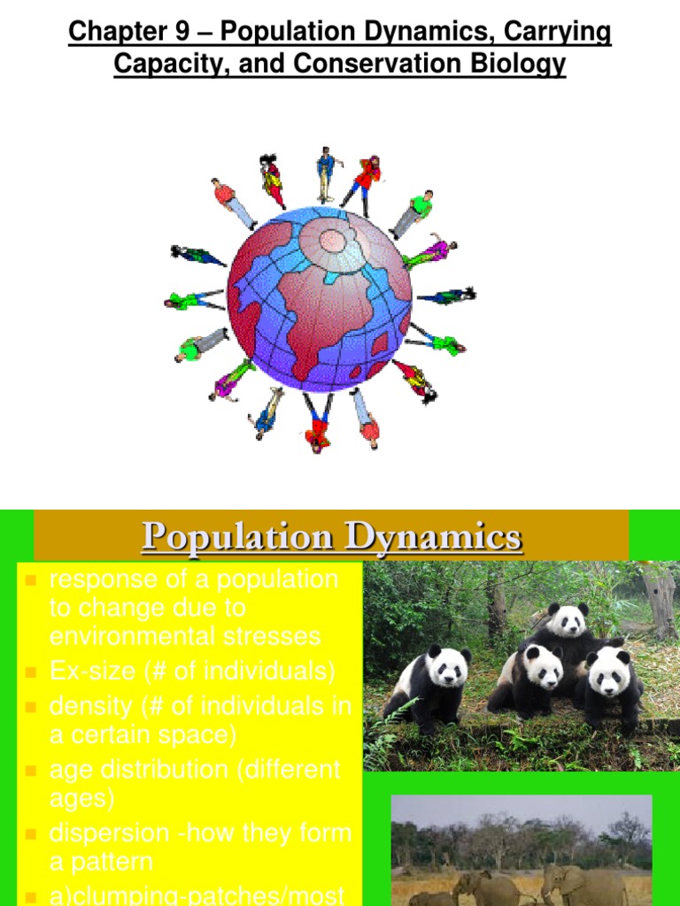 Population Dynamics, Carrying Capacity, and Conservation Biology | PDF ...