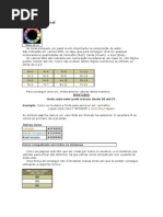 Tabela de Cores HTML: Nome, RGB e Hexadecimal | PDF | Cor | Html