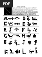 Tangram Animal Shapes and Puzzles | PDF | Organisms | Nature