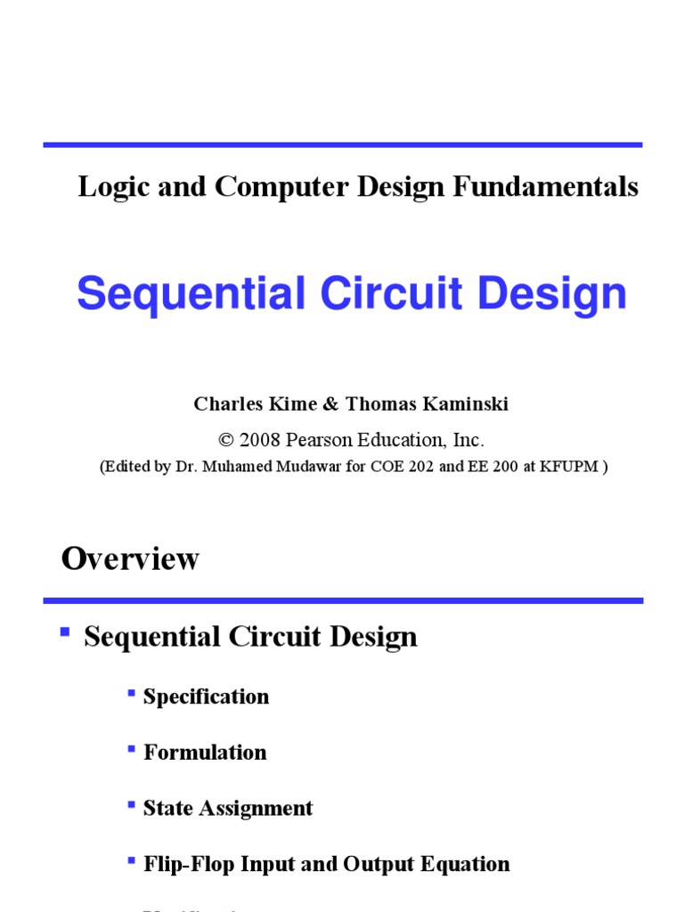 Sequential Circuit Design | PDF