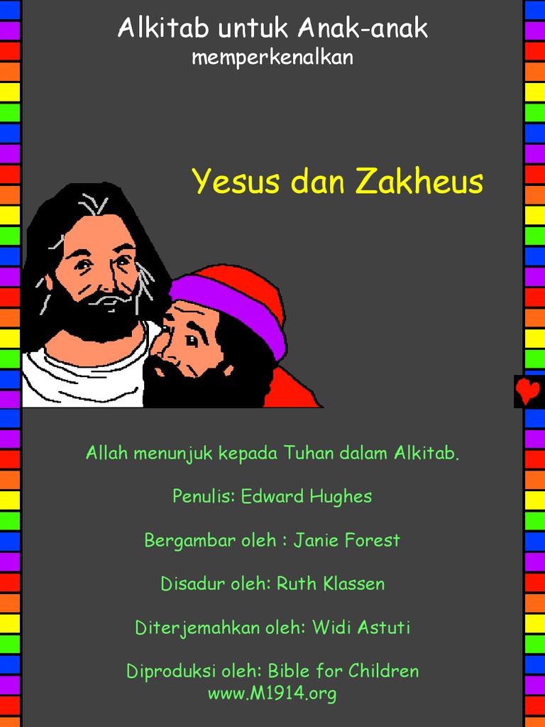 Yesus Dan Zakeus | PDF | Ilmu Sosial